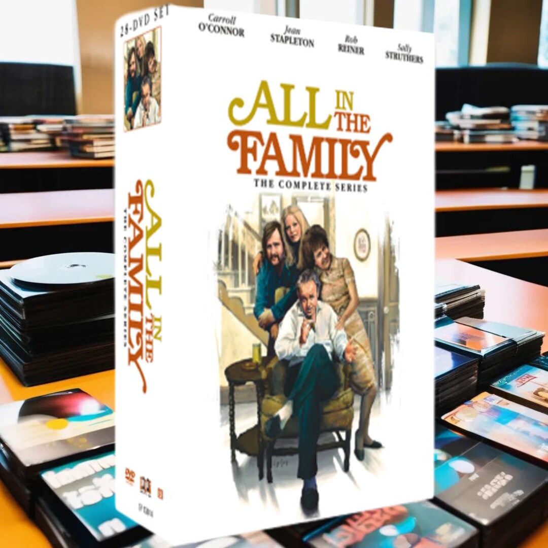 All in the Family Comedy Carroll O'connor/jean Stapleton English/french ...