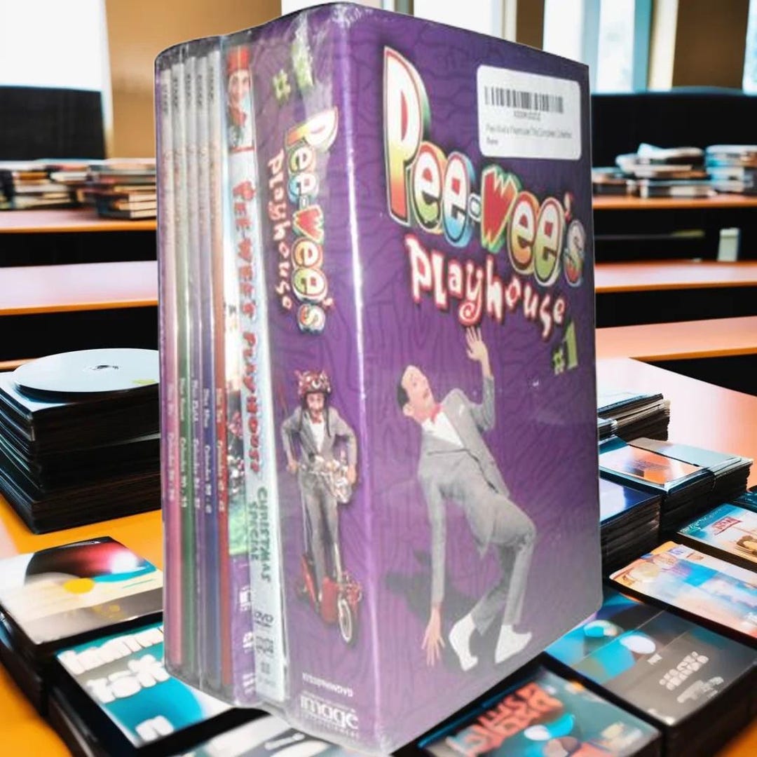 Pee-wee's Playhouse Comedy/family Alison Mork English/french/spanish ...