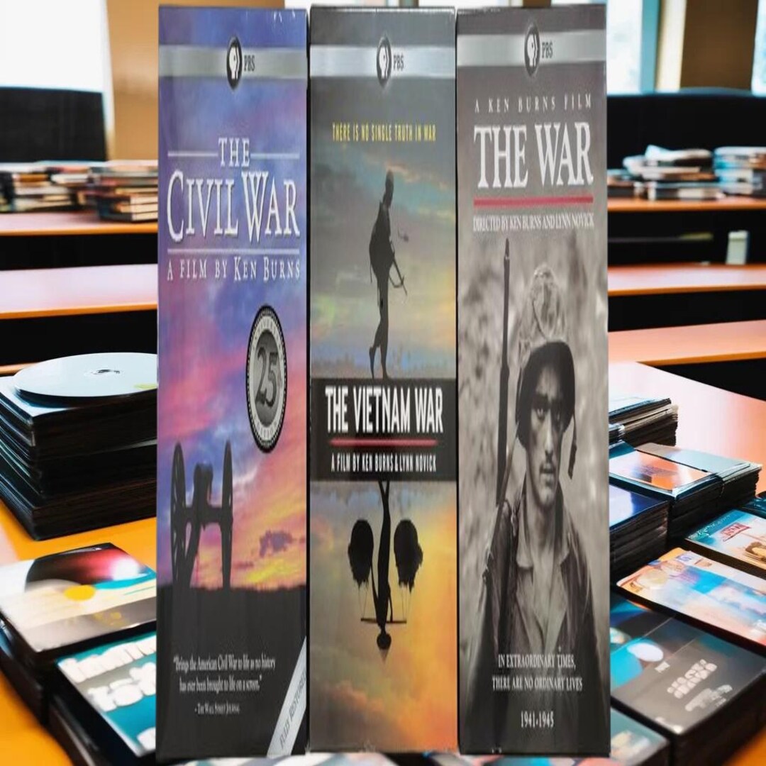 The Civil War Documentary Sam Waterston/jason Robards English/french ...