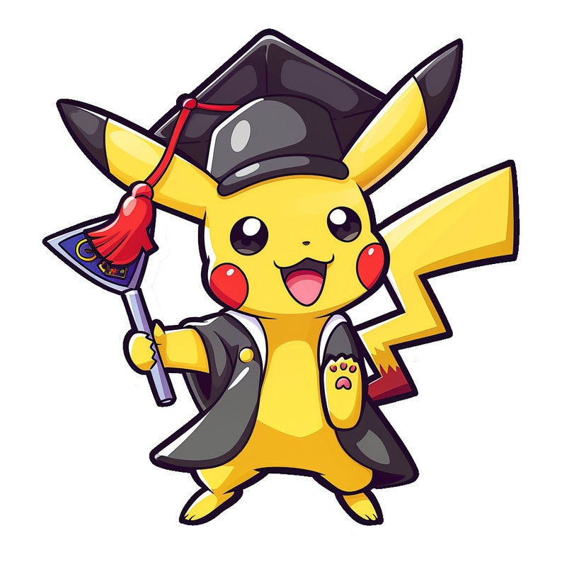 Pikachu Graduation Png Graduation Png Pikachu Png Happy Graduation Cap ...