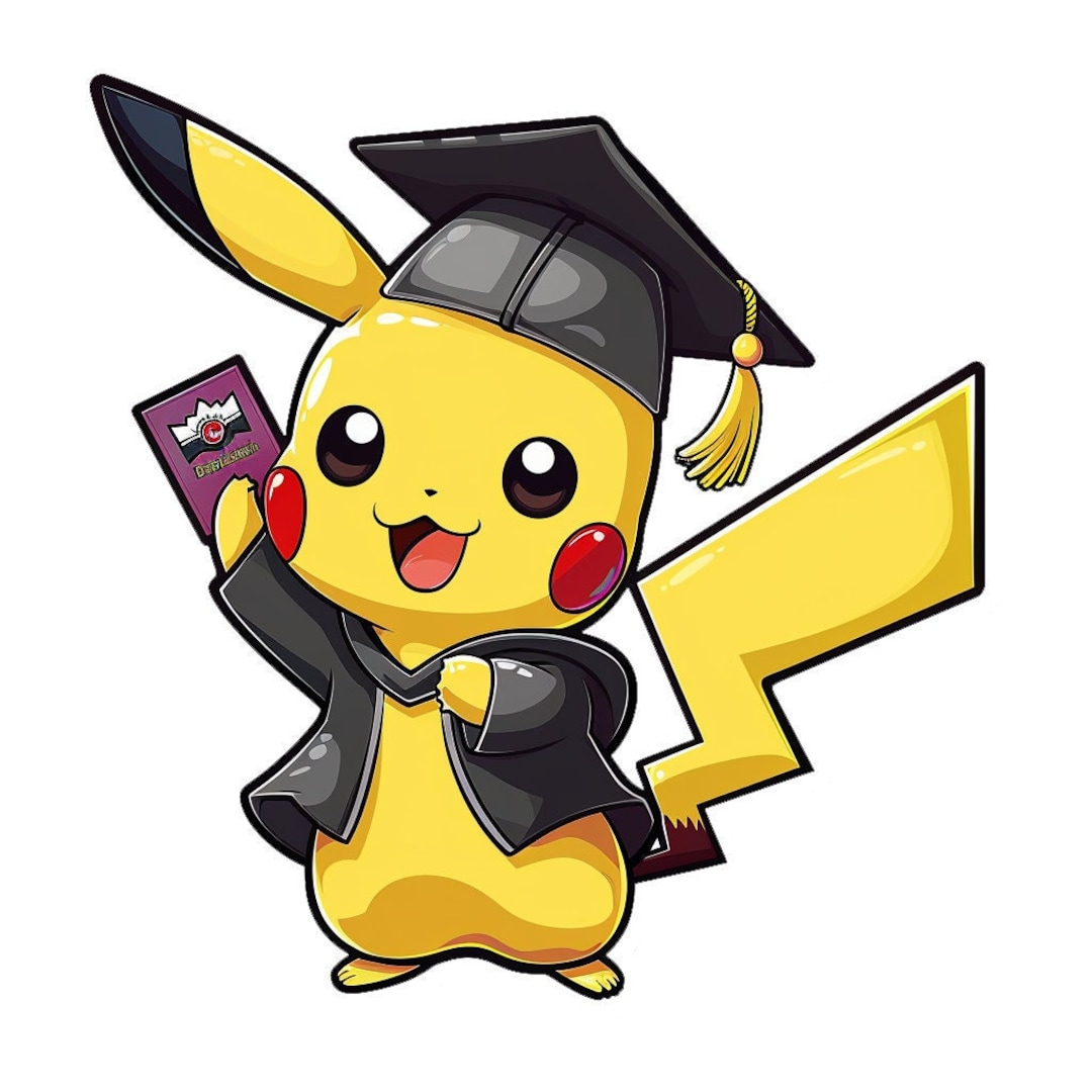 Pikachu Graduation Png Graduation Png Pikachu Png Happy Graduation Cap ...