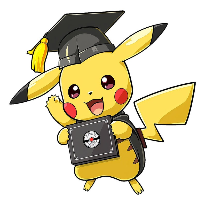 Pikachu Graduation Png Graduation Png Pikachu Png Happy Graduation Cap ...