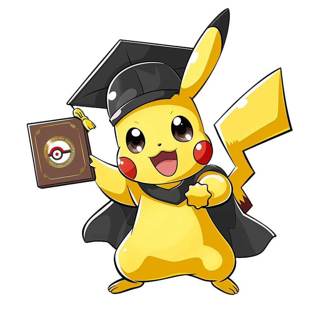 Pikachu Graduation Png Graduation Png Pikachu Png Happy Graduation Cap ...