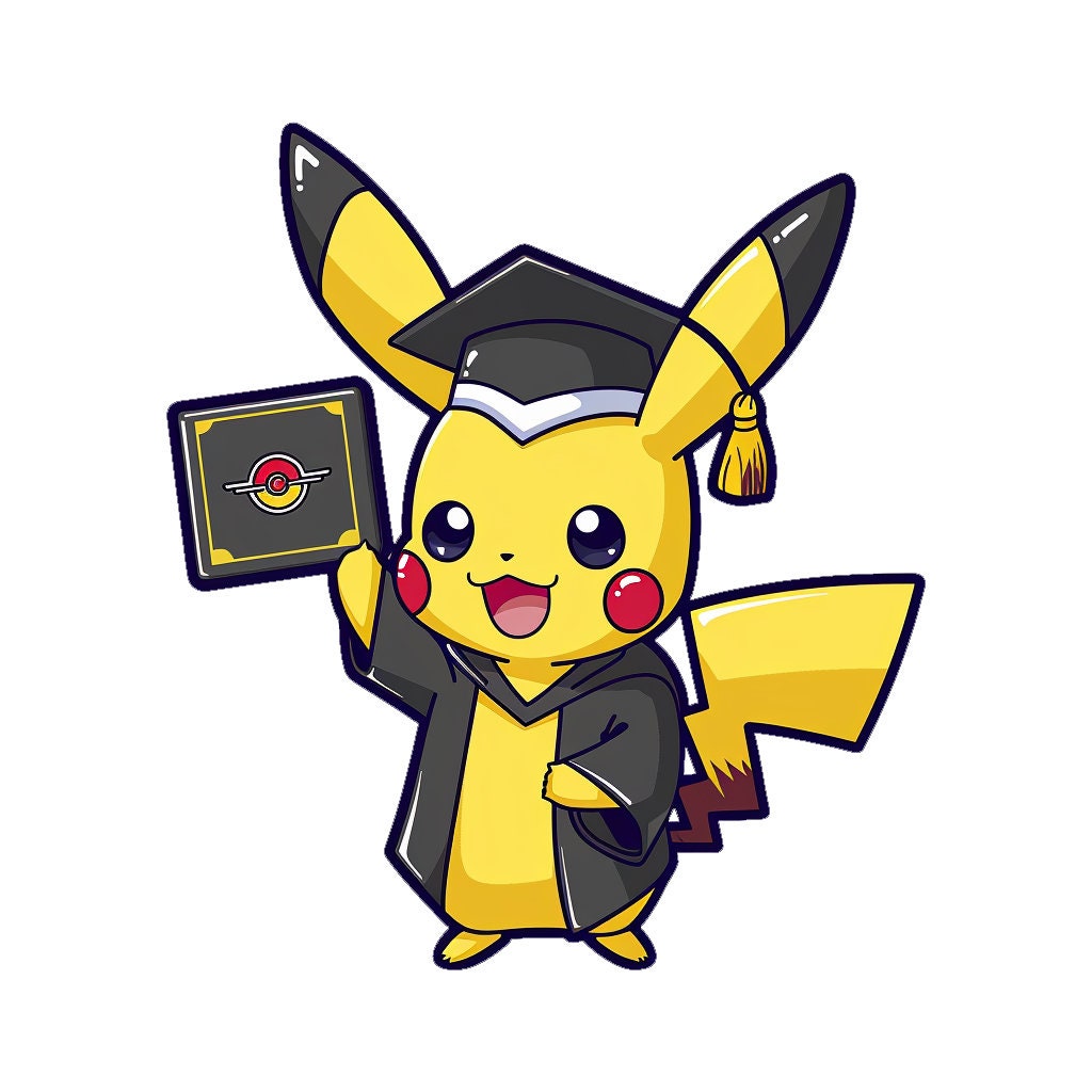 Pikachu Graduation Png Graduation Png Pikachu Png Happy Graduation Cap ...