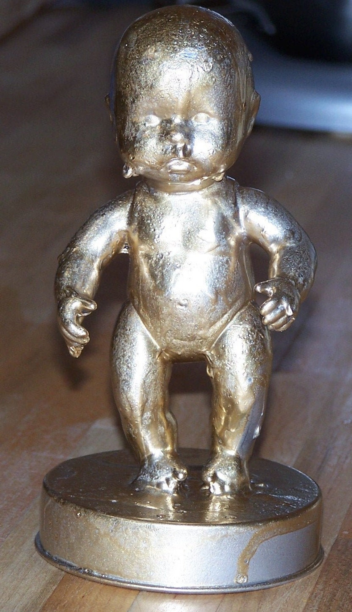 Faux-bronze Baby Statue - Etsy