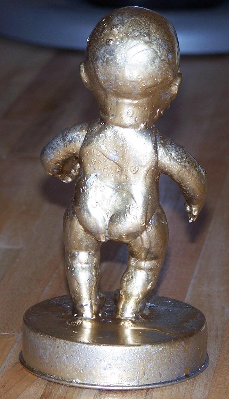 Faux-bronze Baby Statue - Etsy