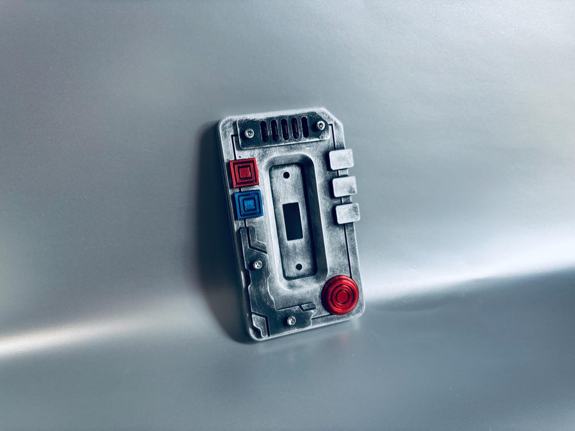 Single Toggle - Control Panel Light Switch Cover - Etsy
