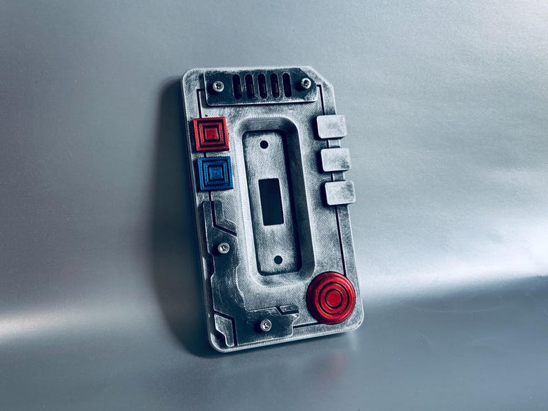 Single Toggle - Control Panel Light Switch Cover - Etsy