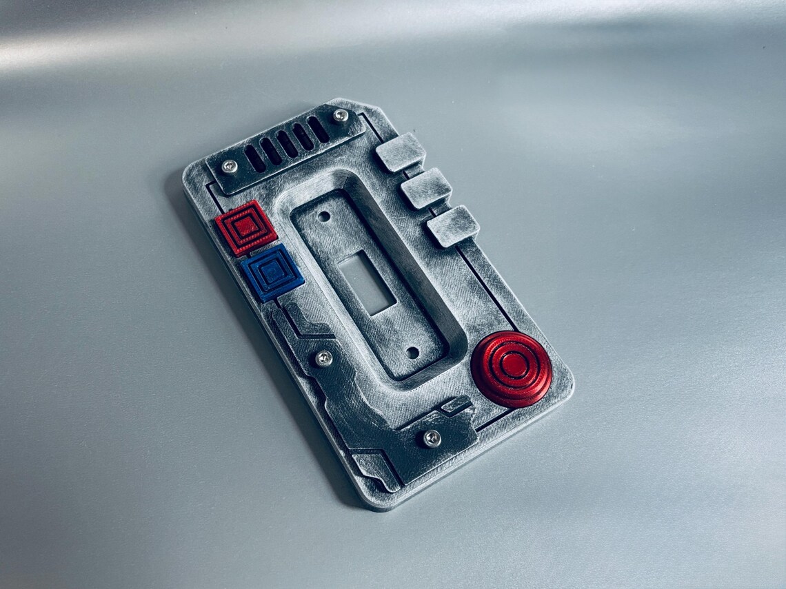 Single Toggle - Control Panel Light Switch Cover - Etsy