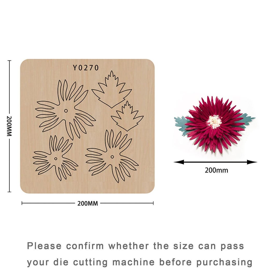 DIY Flower Cutting Dies/sizzix Cutting Dies/leather Cutting Dies/hand ...