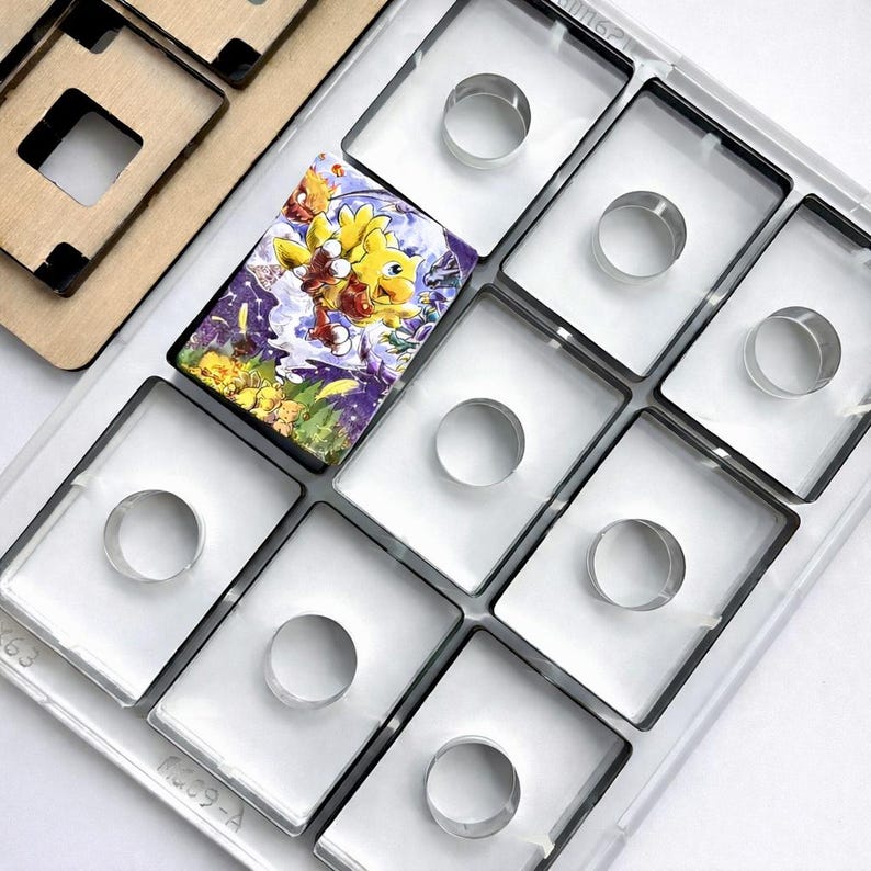Custom TCG Card Cutting Die | Acrylic Steel Rule Die 3x3 4x2 3x2 ...