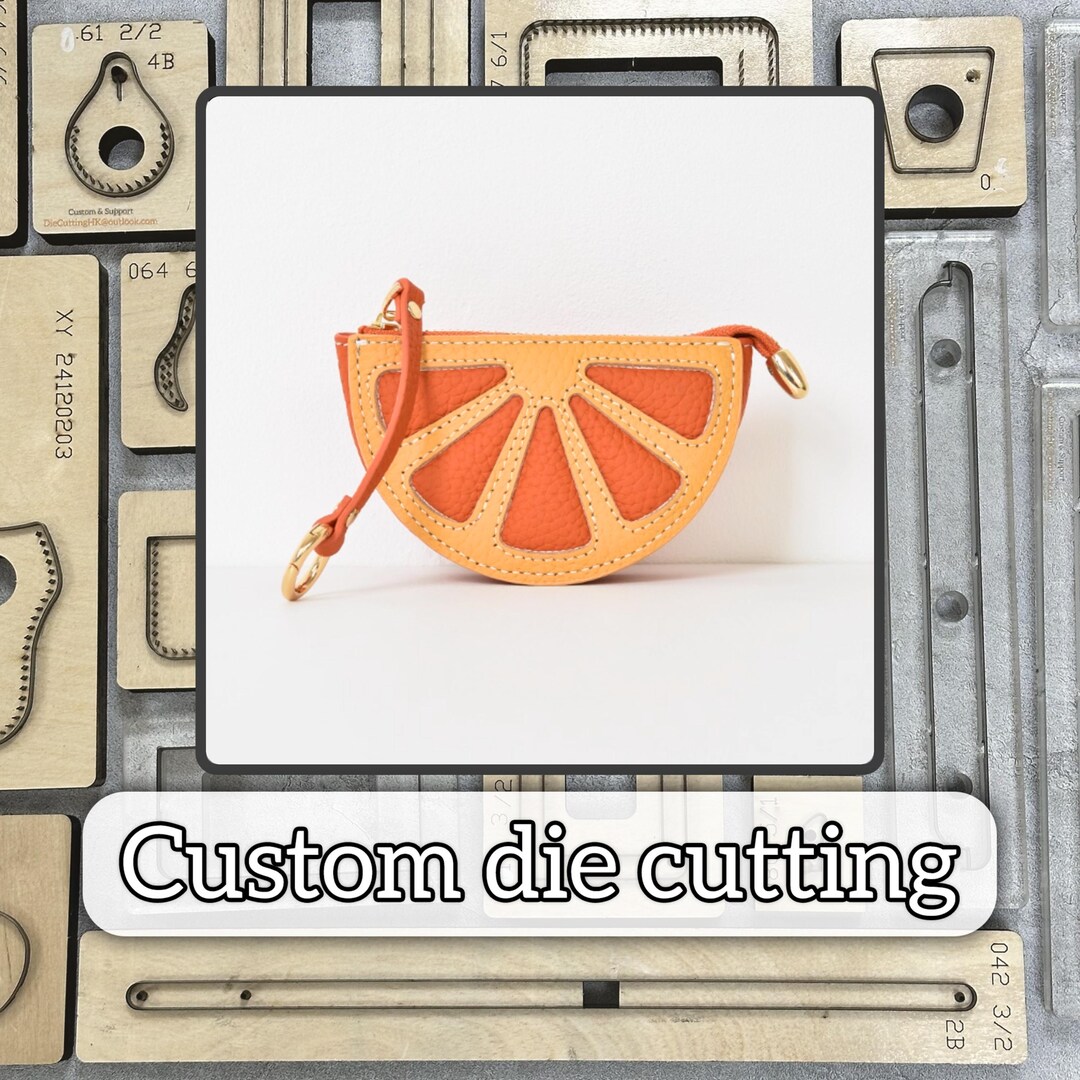 Orange Coin Purse Precision Cutting Die - Steel Ruler Die-cut Custom ...