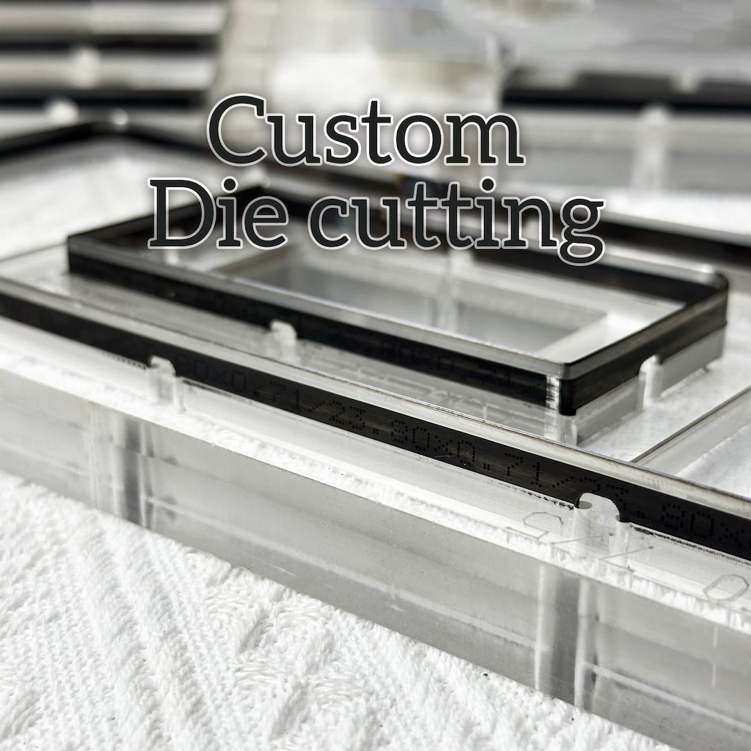 Duty Free Custom Acrylic Mount Steel Blade Rule Die Cut for Leather ...