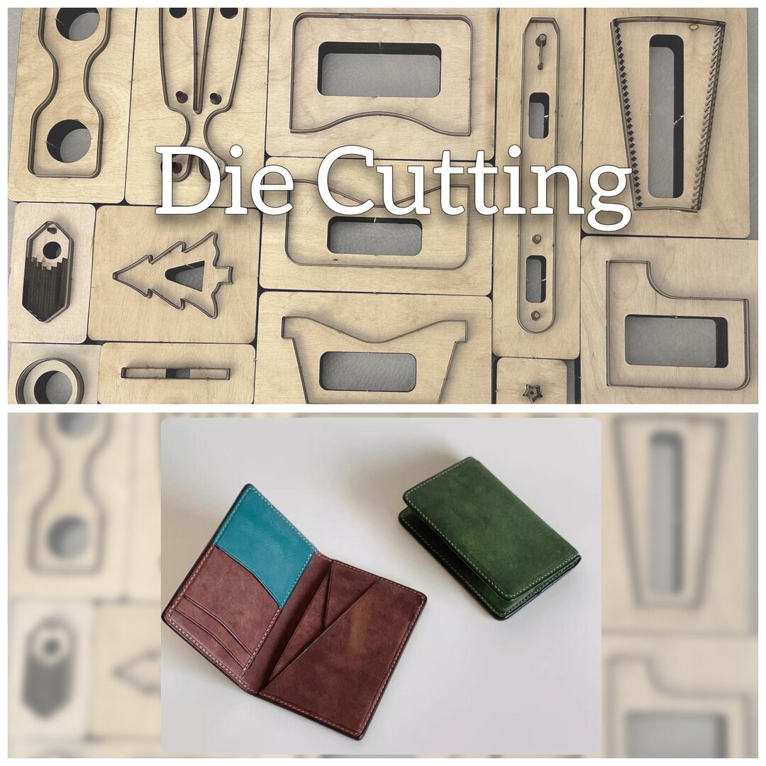 Simple Multifunction Card Holder Wallet Cutting Die Leather Knife Die ...
