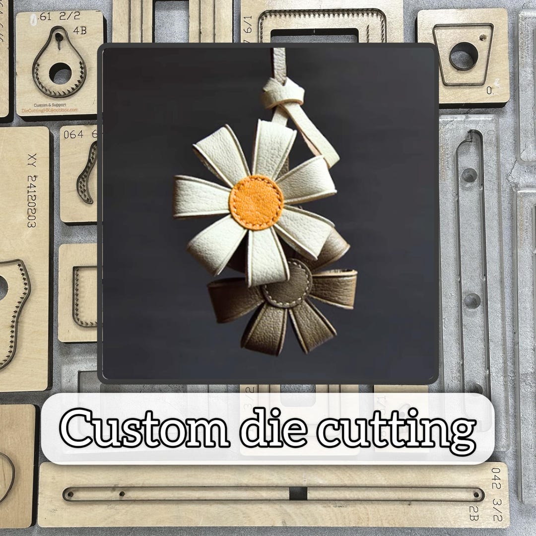 DIY Daisy Keychain Leather Punch Tool / Custom High Quality Daisy ...