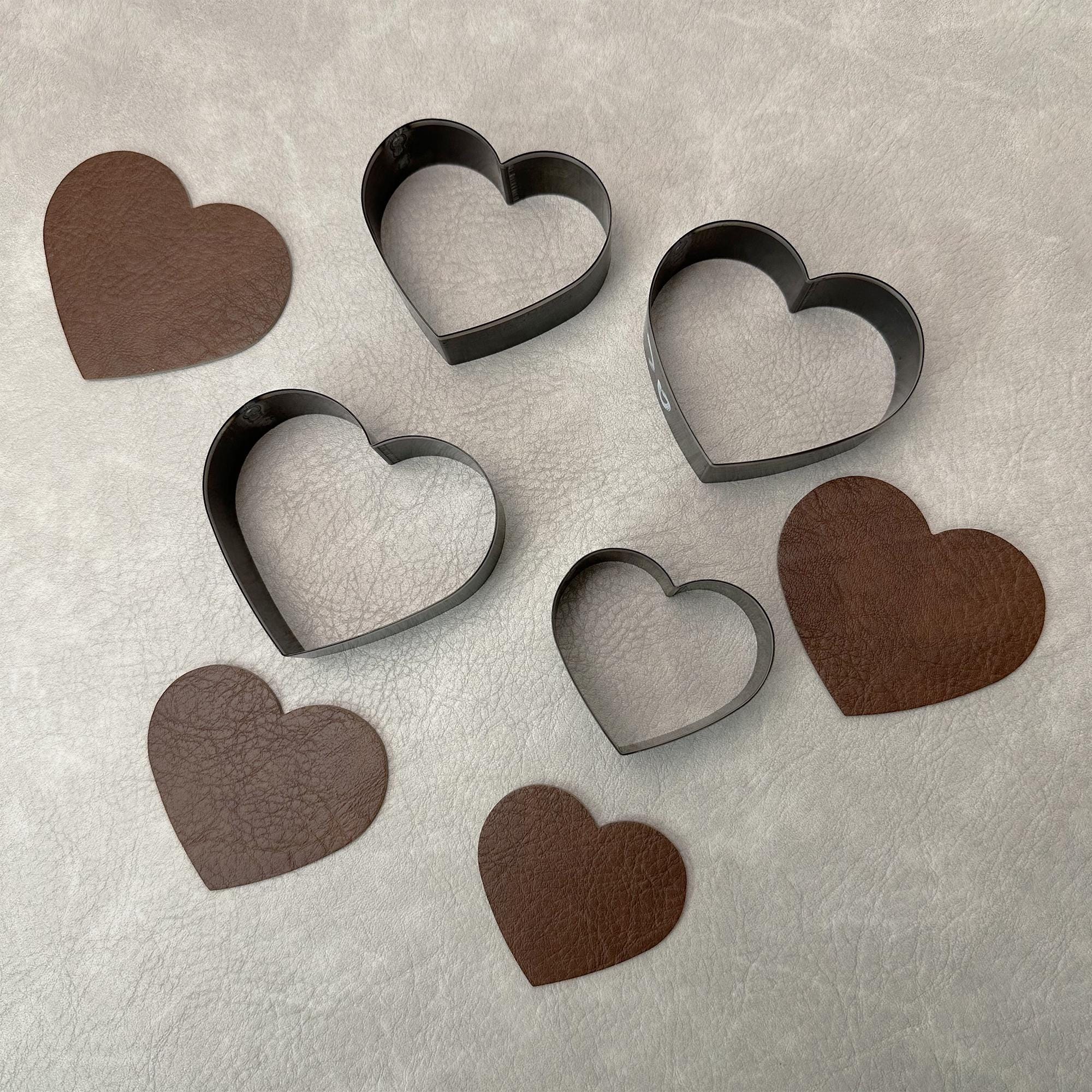 Custom Heart Shaped Die Cutting Steel Leather Cutting Die Leather Hole ...