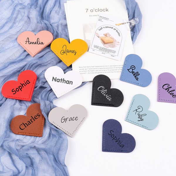 Heart Bookmark - Etsy