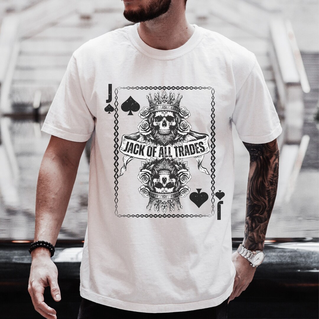 Jack of All Trades Shirt, Men's Playing Card Shirt, Jack Spades Card ...