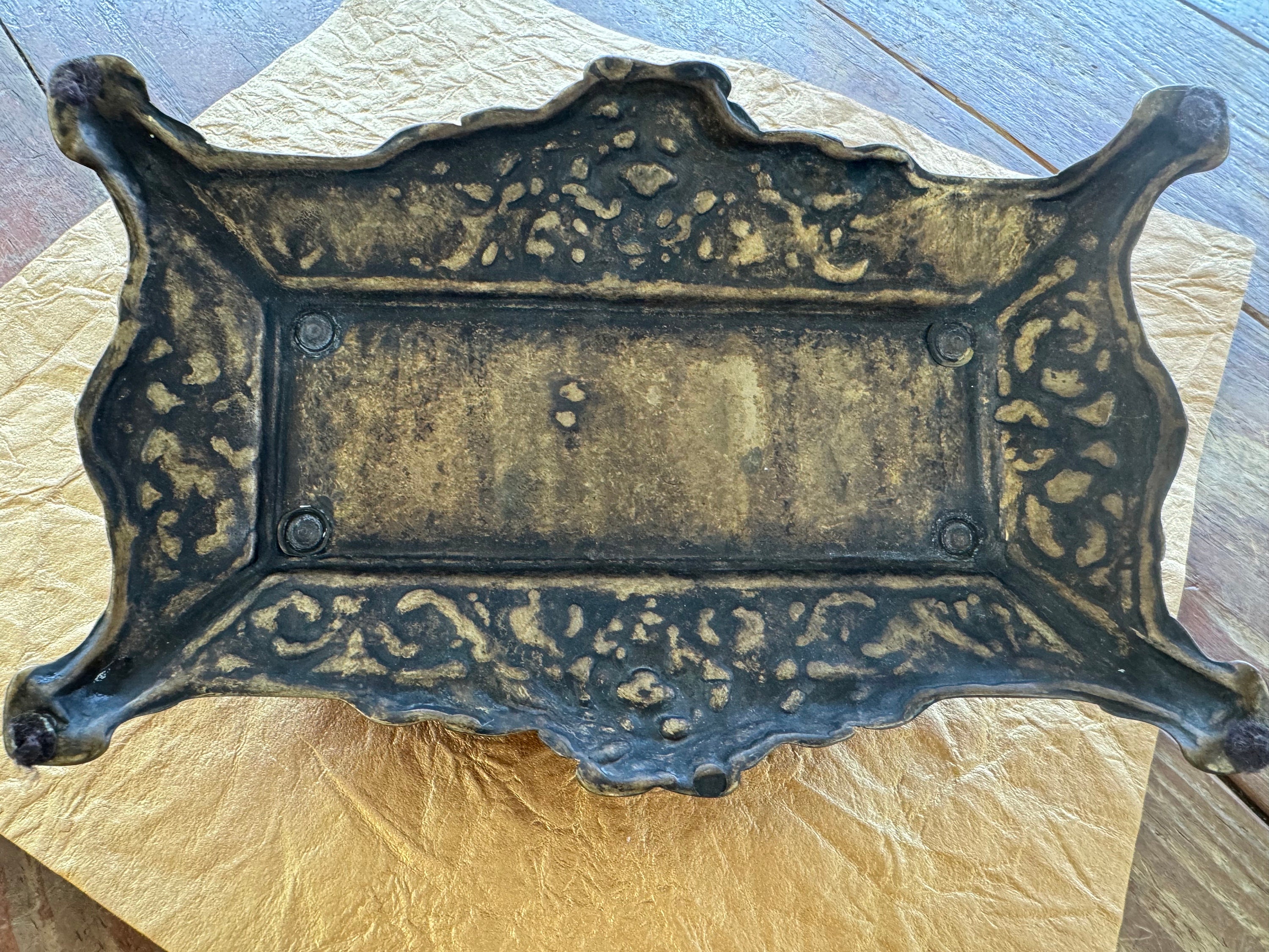 Victorian Ornate Stamp Box - Etsy