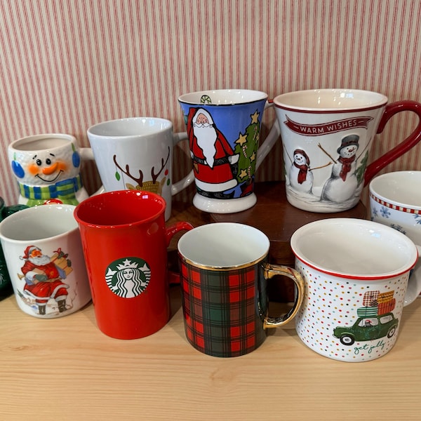 Peppermint and Pine Mug - Etsy