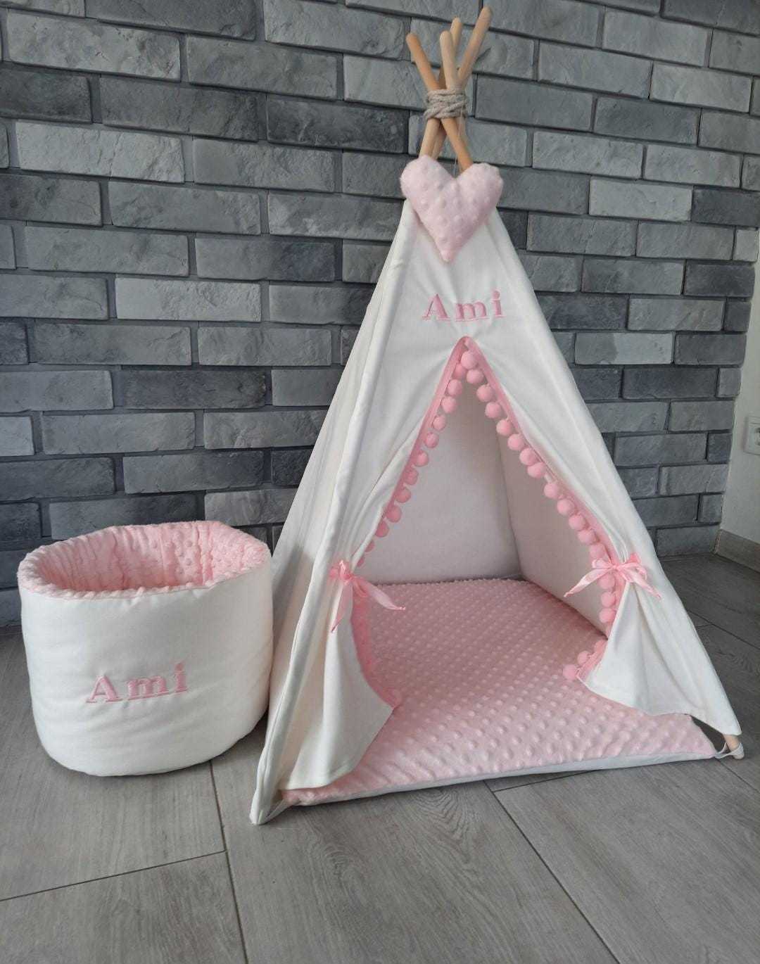 Personalized Pet Teepee, Pet Tipi, Dog Teepee, Boho Dog House, Cat Tipi ...