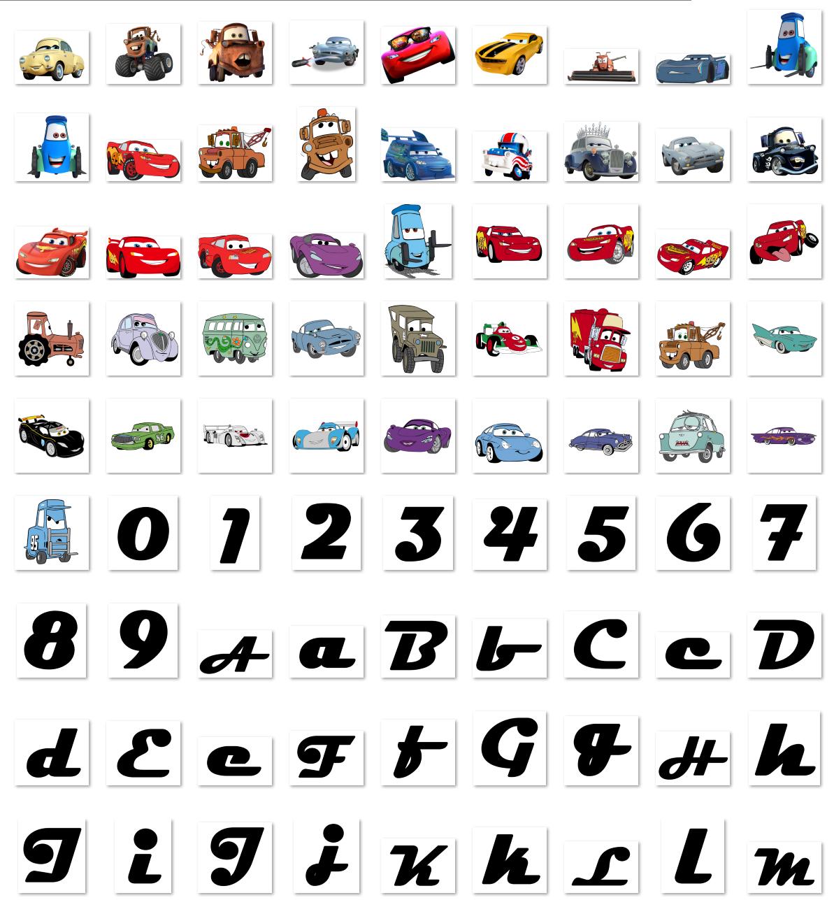 Disney Cars PNG Bundle | 600+ Clipart Pack – Crafty Temps