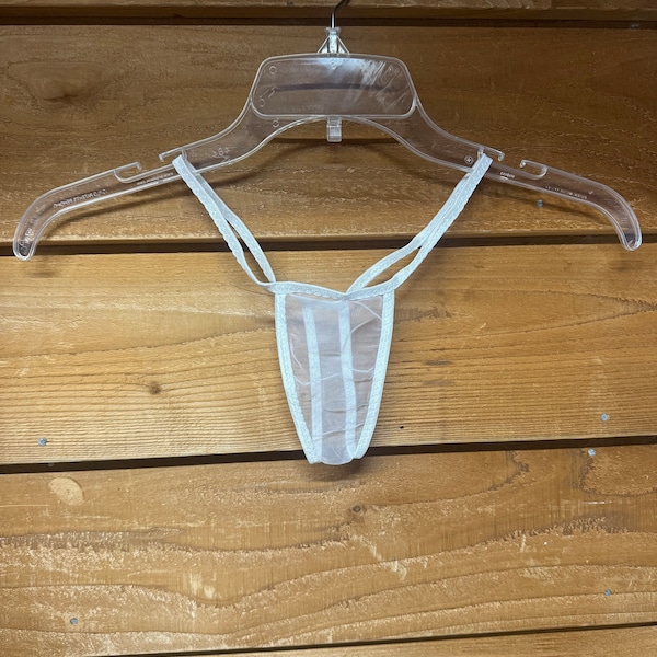 Sheer Thong - Etsy