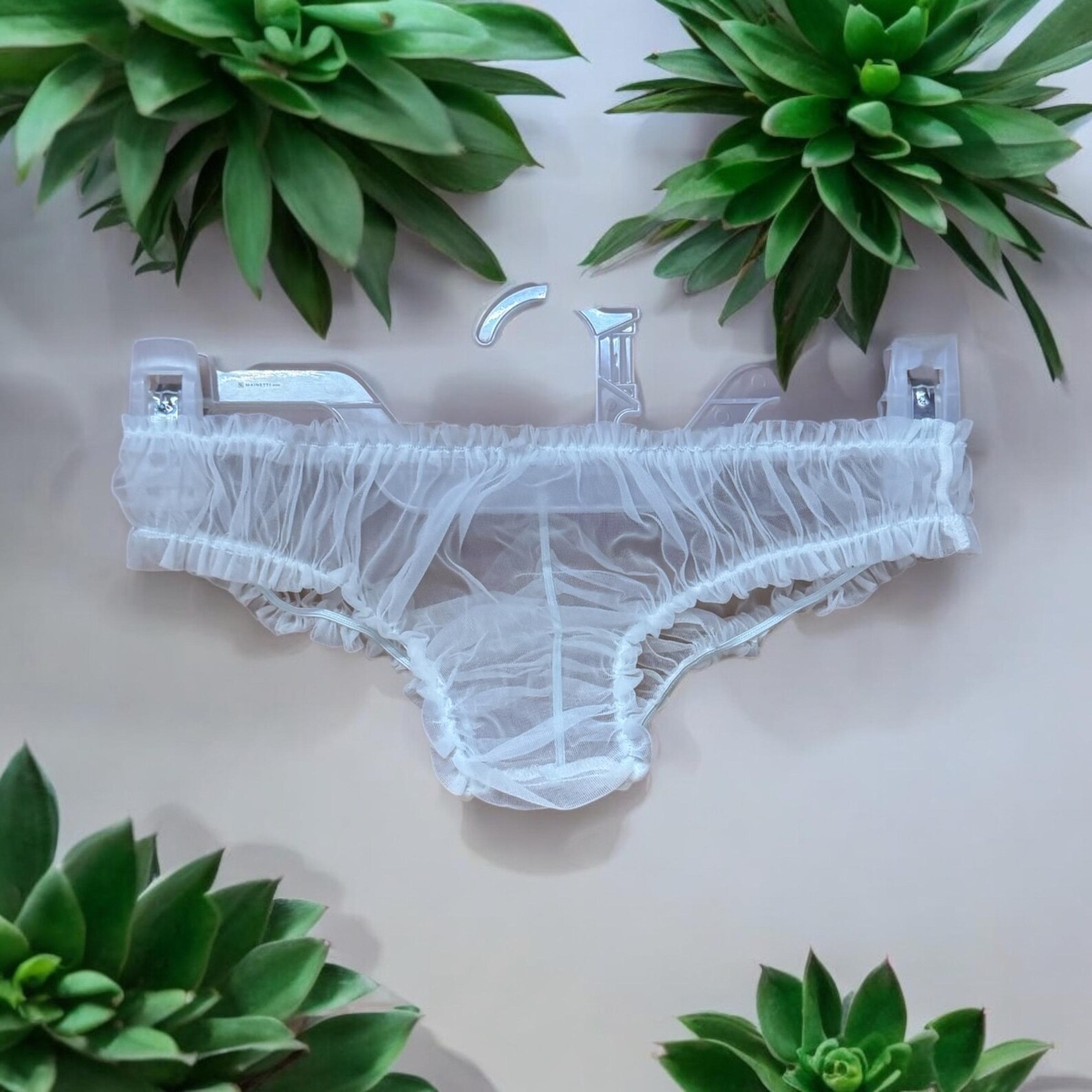 White Chiffon Bloomers - Sheer Sexy Panties - Etsy