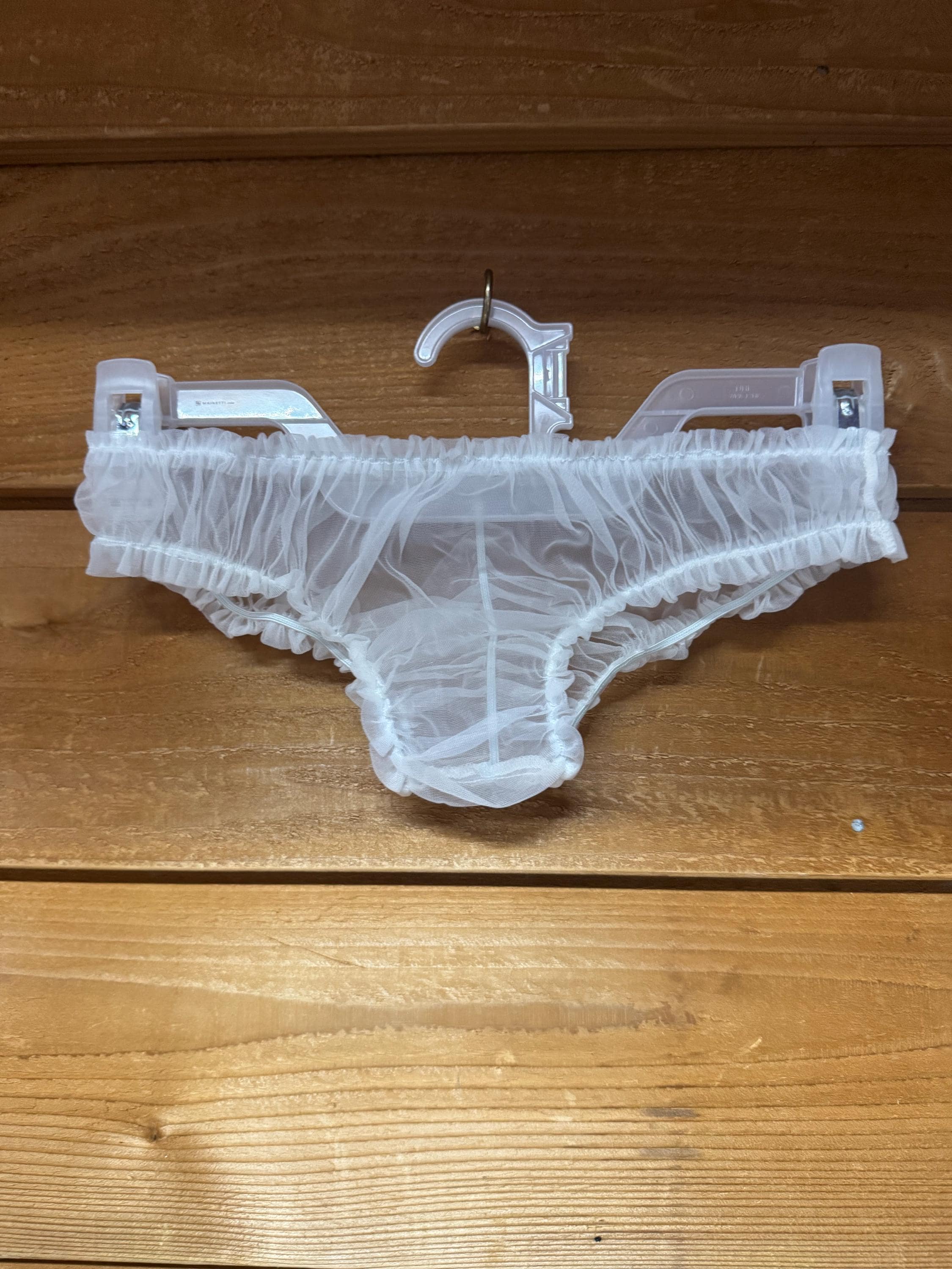 White Chiffon Bloomers - Sheer Sexy Panties - Etsy