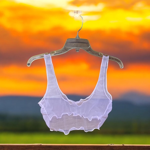 Lingerie Crop Top - Etsy