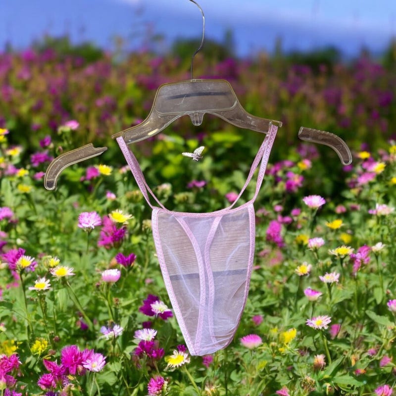 Sheer Thong Man - Etsy