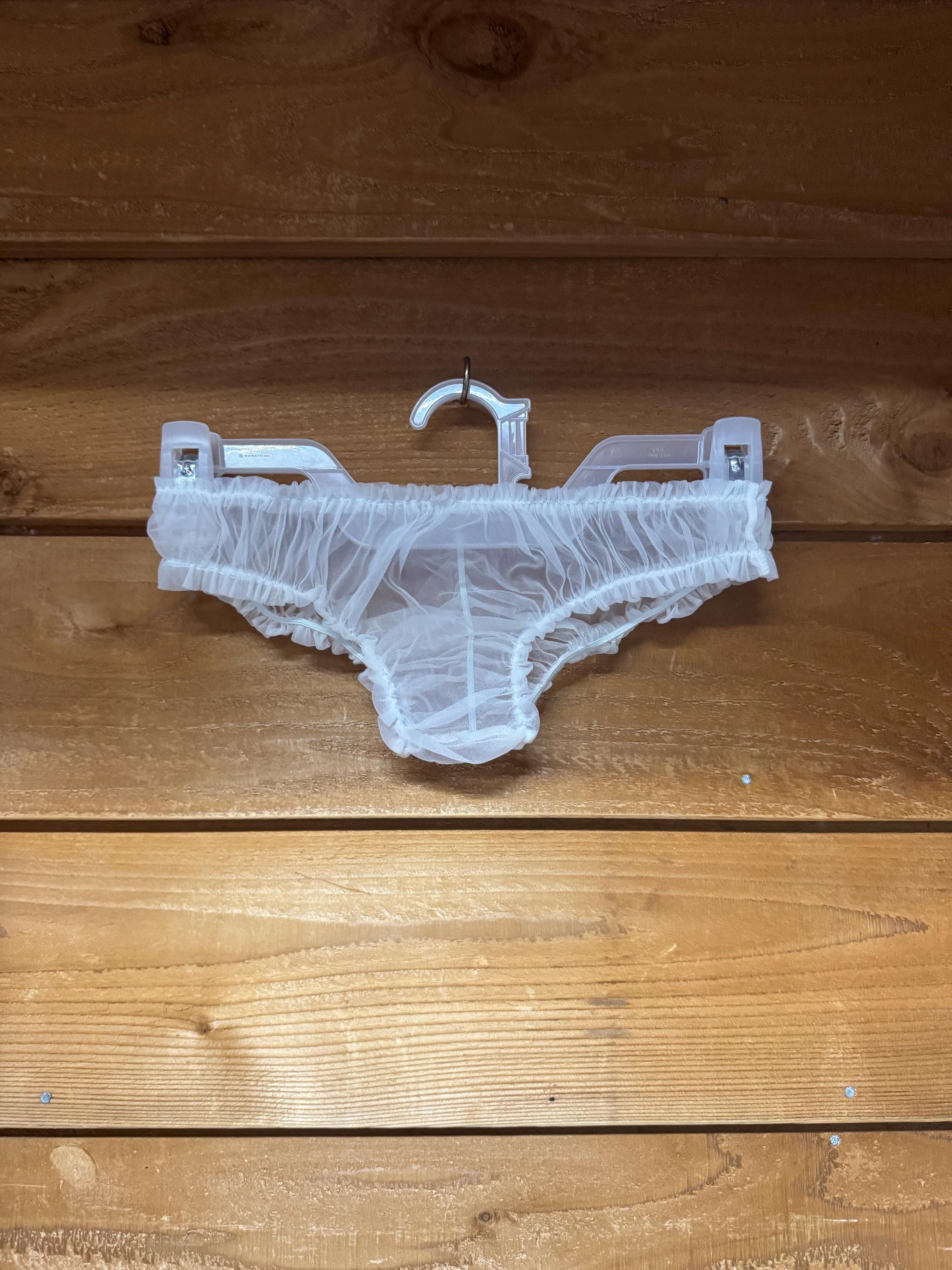 White Chiffon Bloomers - Sheer Sexy Panties - Etsy