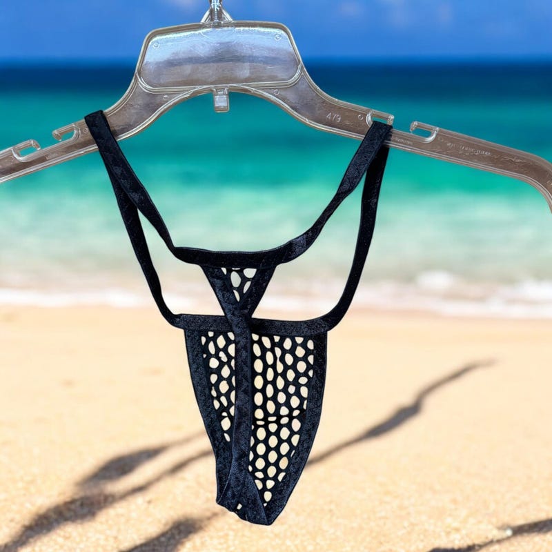 Sheer Mesh Micro Bikini - Etsy