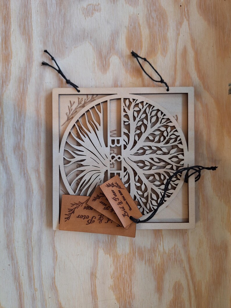 Tree of Life Wedding Invitation Card, Forest Wedding, Environmentally ...