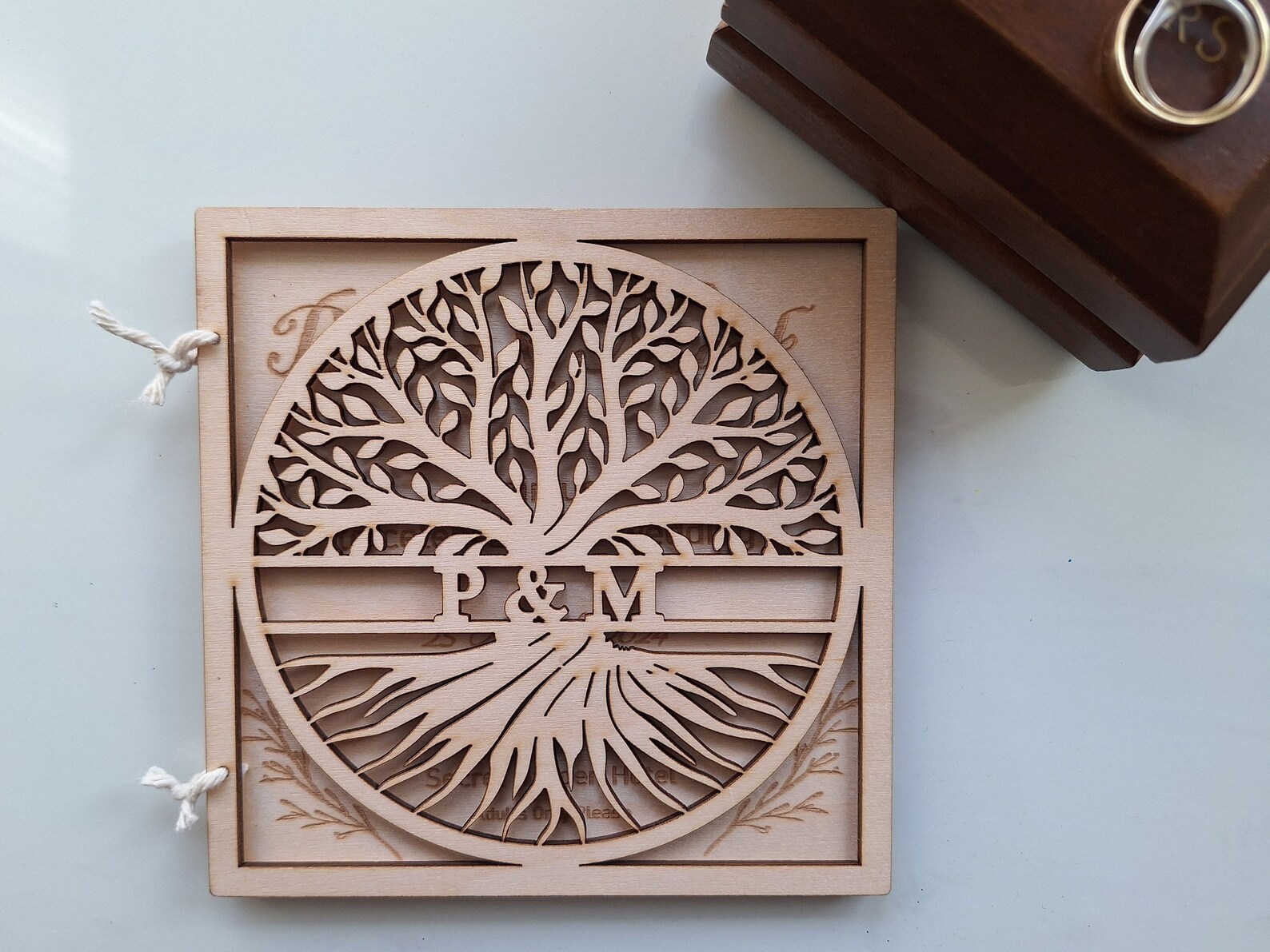 Tree of Life Wedding Invitation Card, Forest Wedding, Environmentally ...