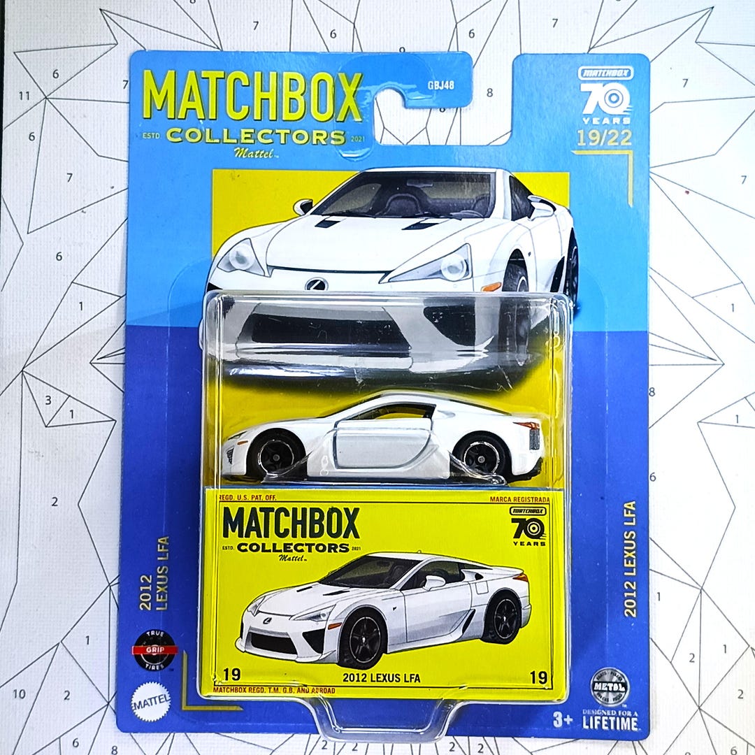 Matchbox Collectors Lexus LFA 1:64 Scale Model Car – Limited Edition ...