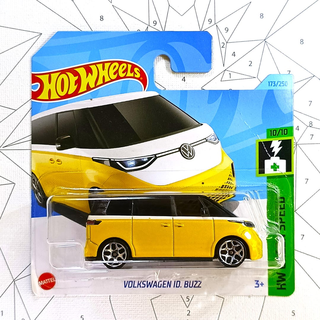 Hot Wheels Volkswagen ID. Buzz 1:64 Scale Model – Limited Edition ...