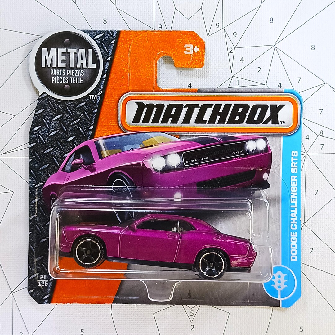 Matchbox Dodge Challenger SRT8 1:64 Scale Model – Limited Edition ...