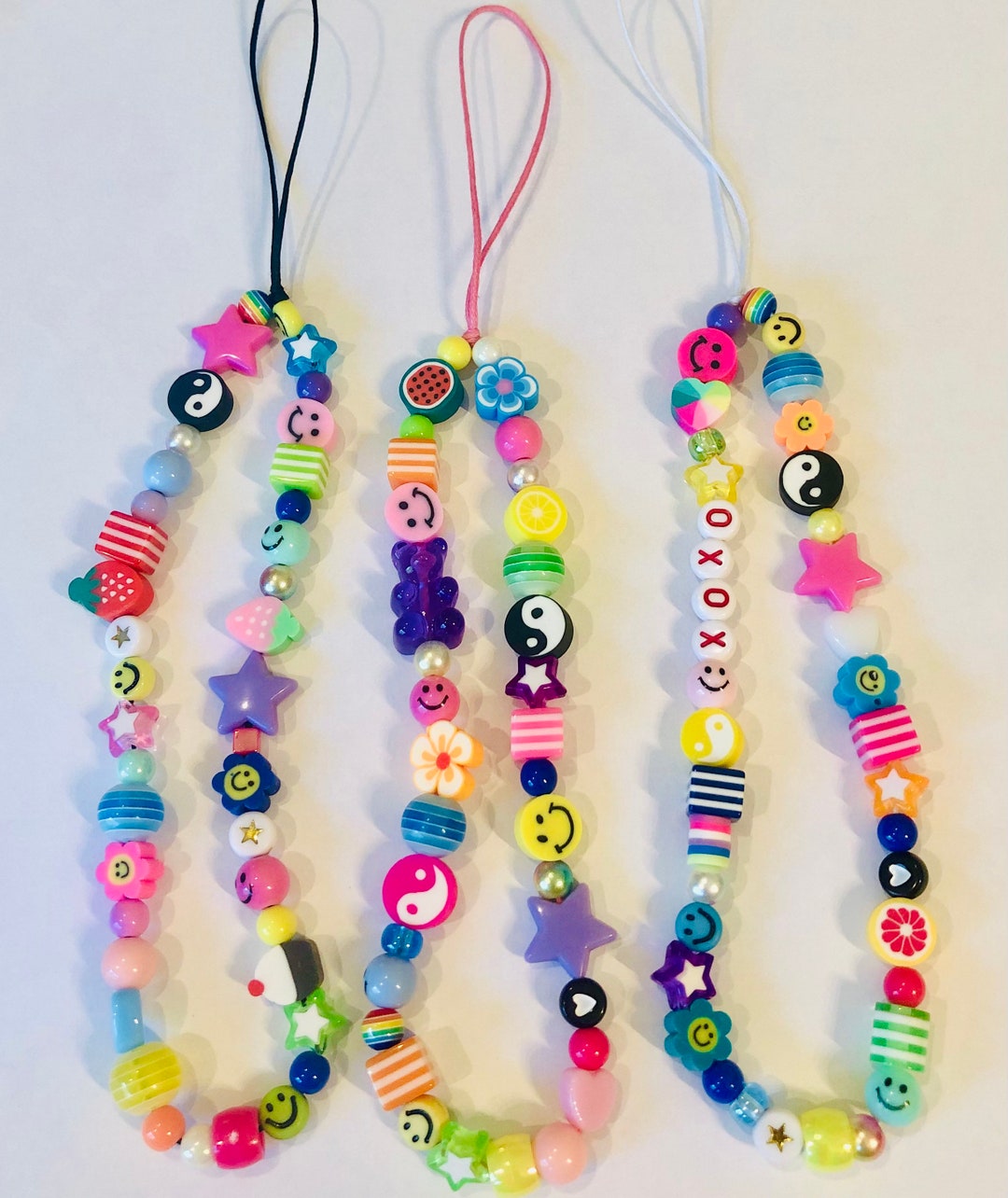 NEW! Trendy Y2K Phone Strap, Y2K Phone Lanyard, Available in 3 Strap ...