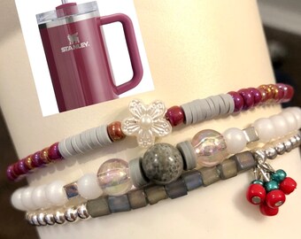 40oz Cherry Mocha Stanley Tumbler - Etsy