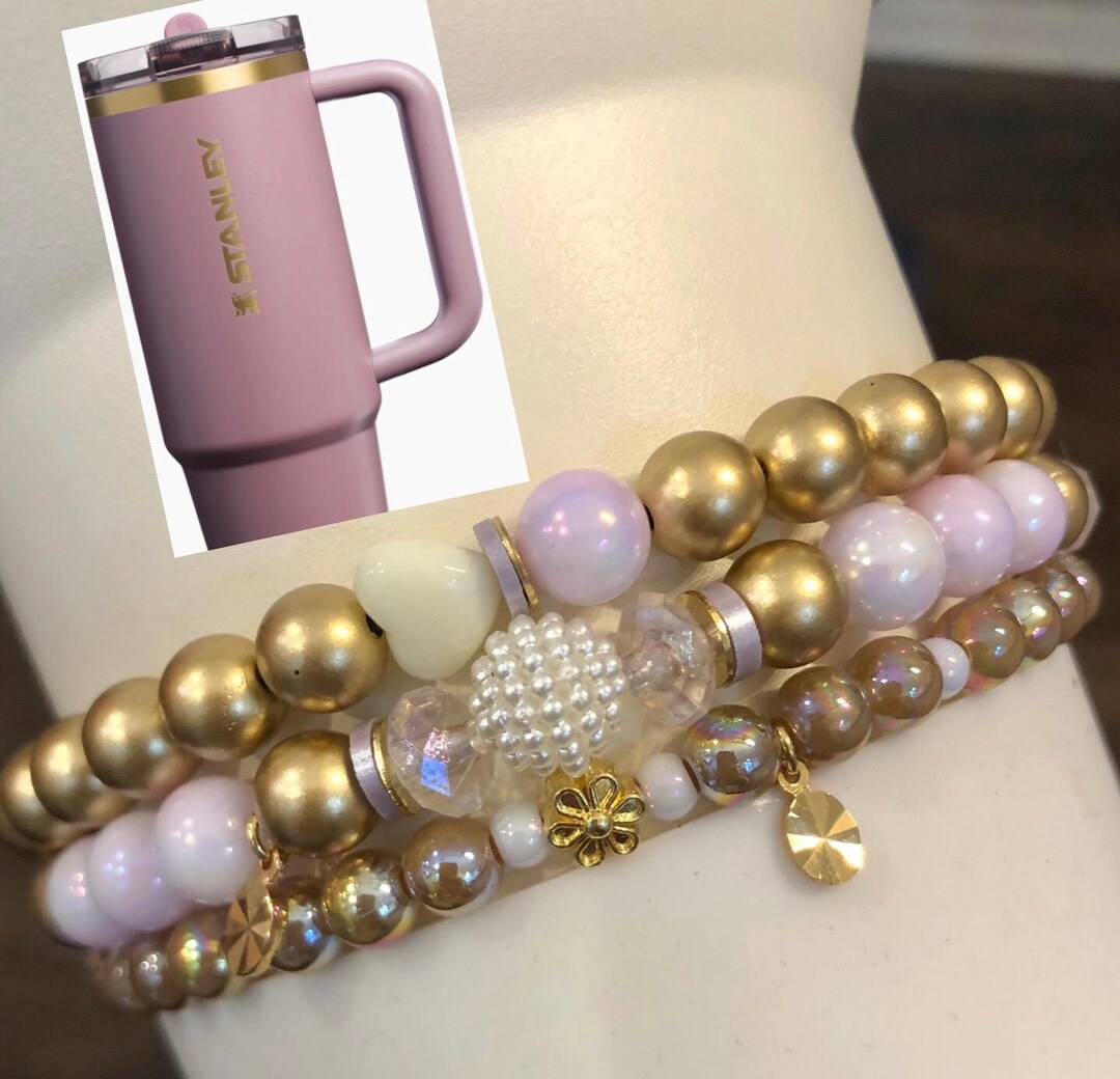 Cashmere Cup Stack, Tumbler Accessories, Tumbler Bracelet Stacks - Etsy