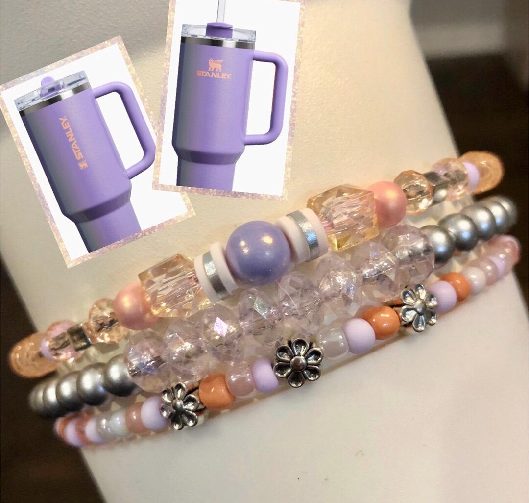 NEW! Periwinkle Shimmer Cup Stack, Stanley Accessories, Tumbler ...