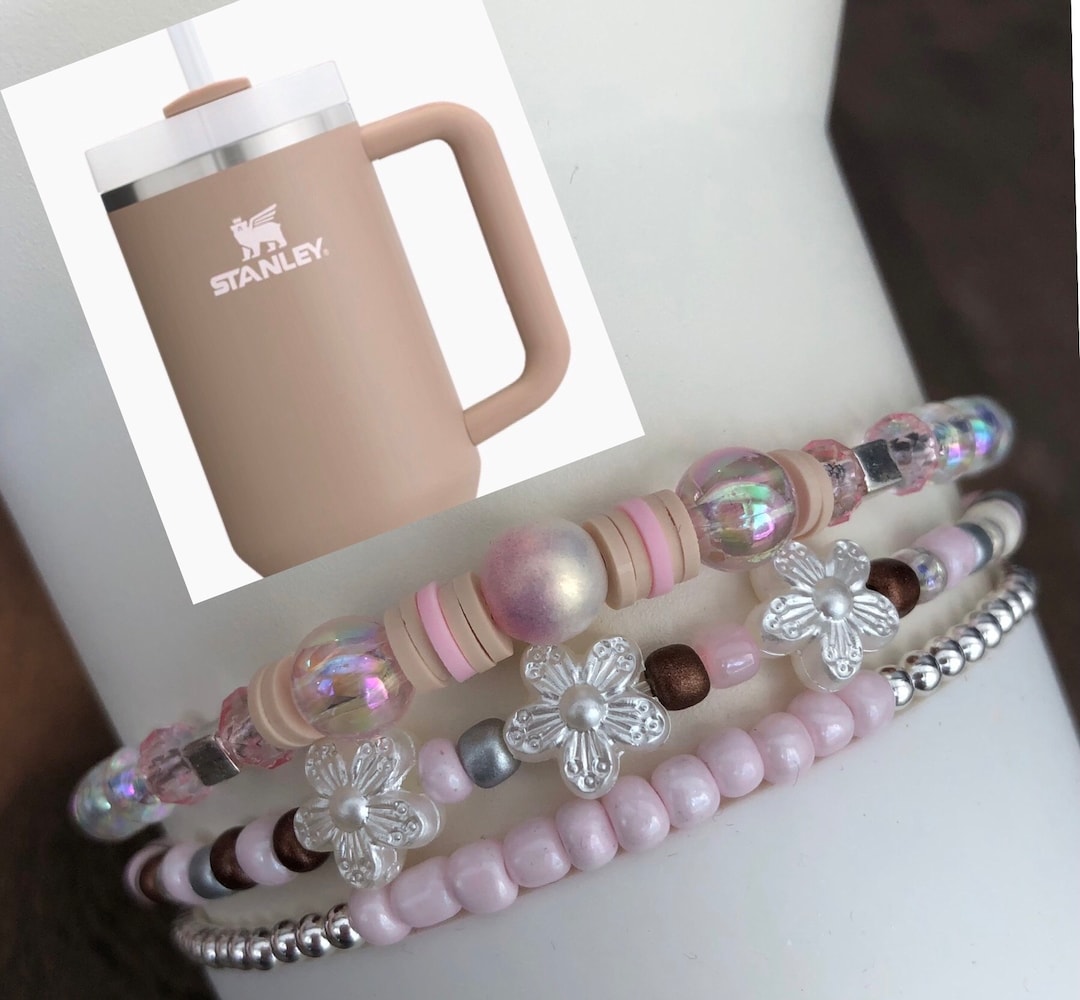 NEW! Almond Rose Boot Topper, Stanley Accessories, Tumbler Accessories ...