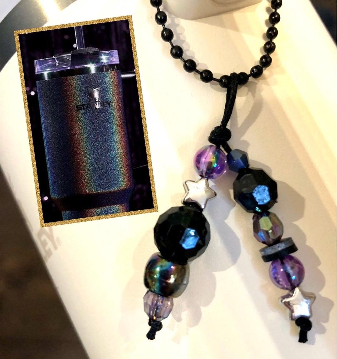 Midnight Glitz Handle Charm, Stanley Accessories, Stanley Tumbler ...