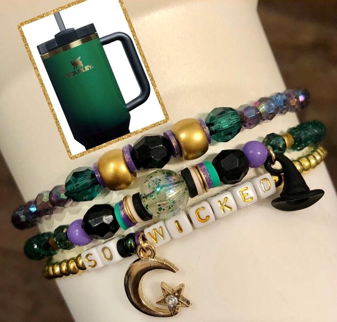 NEW! Wicked Elphaba Boot Topper, Stanley Wicked Accessories, Tumbler ...