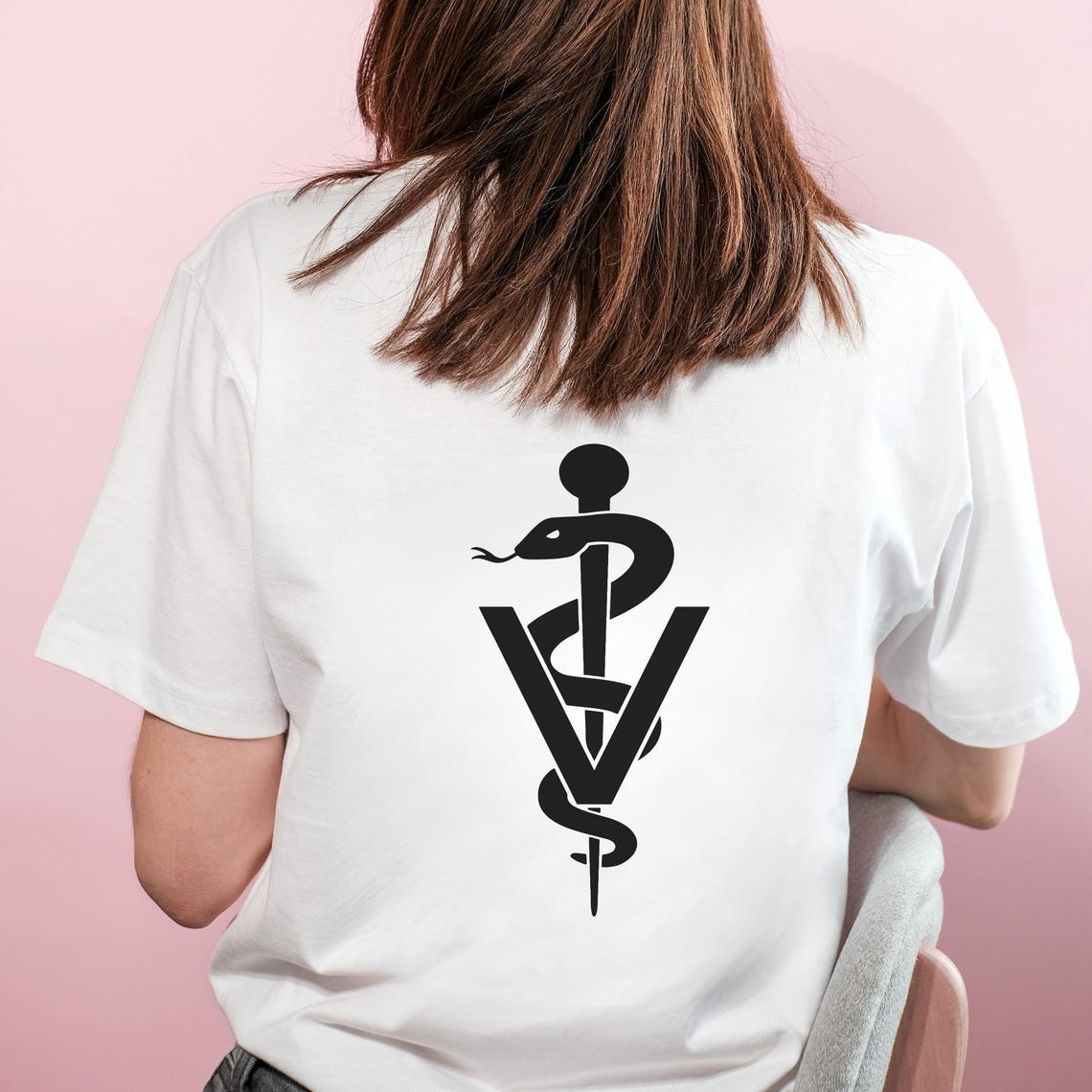 Veterinarian Caduceus SVG File: Vet Logo Design (digital Download) - Etsy