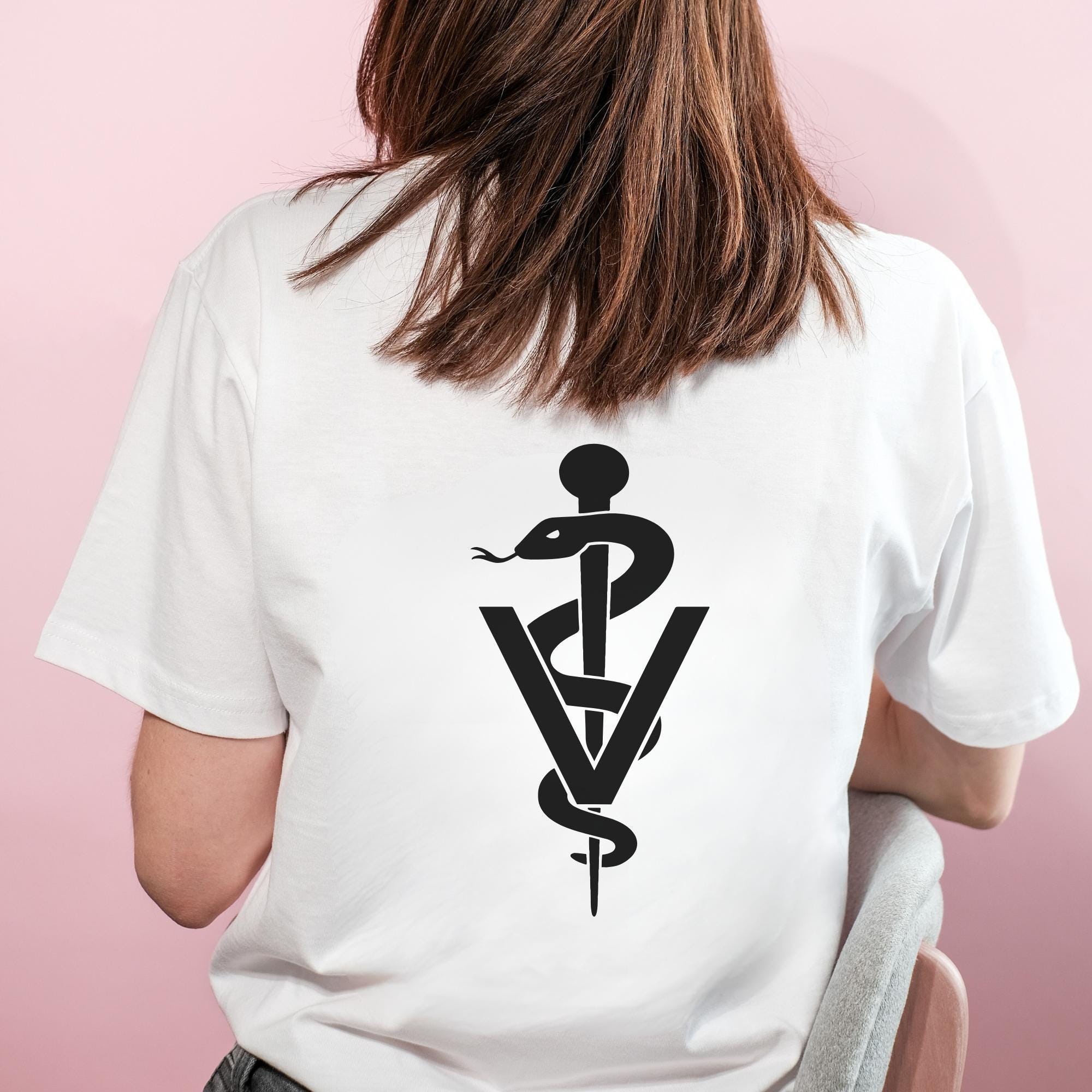 Veterinarian Caduceus SVG File: Vet Logo Design (digital Download) - Etsy