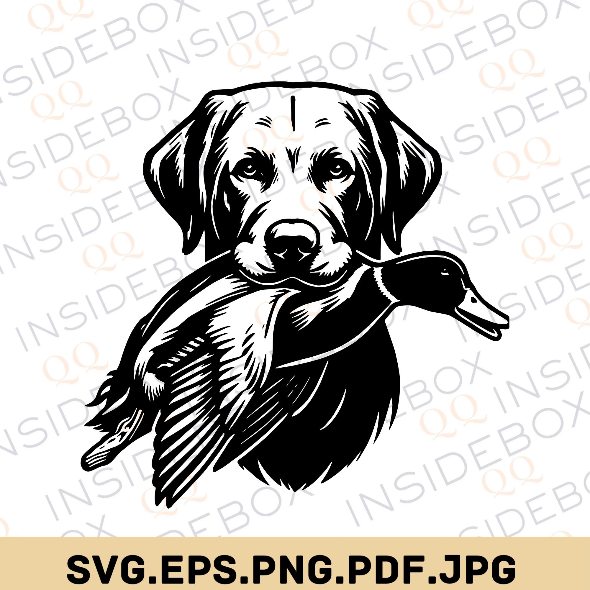 Duck Hunting Dog Svg, Digital Download. - Etsy