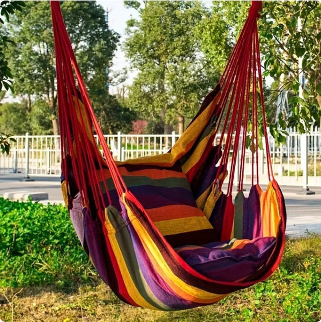 Outdoor Hammock Chair I Swing Hanging Chair I Indoor & Outdoor Hammock ...