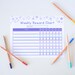Kids Weekly Reward Chart Printable, Kids Habit Tracker, Positive ...